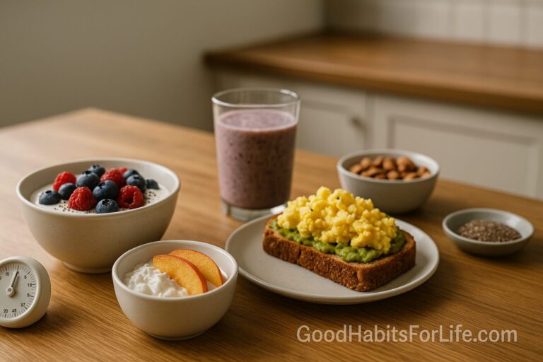 ProteinForward Breakfasts in 10 Minutes – Good Habits for Life