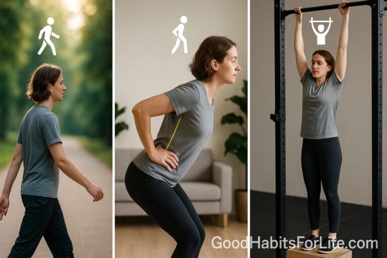 Back Pain Fix: Walk, Hinge, Decompress – Good Habits for Life