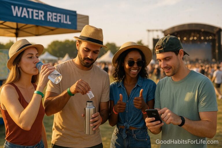 Festival Safety: Pace, Water, and a Buddy Plan – Good Habits for Life
