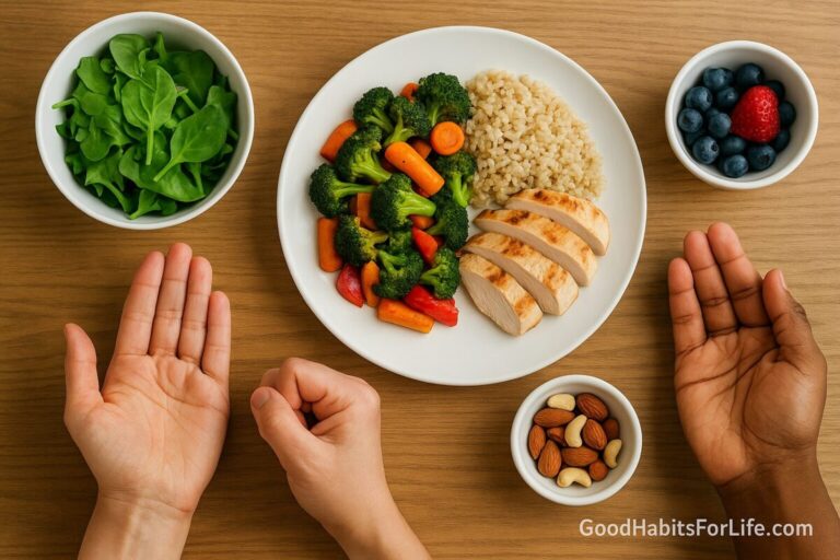 Portion Guides that Work: Hands, Bowls, Plates: Protein-Forward Plan ...