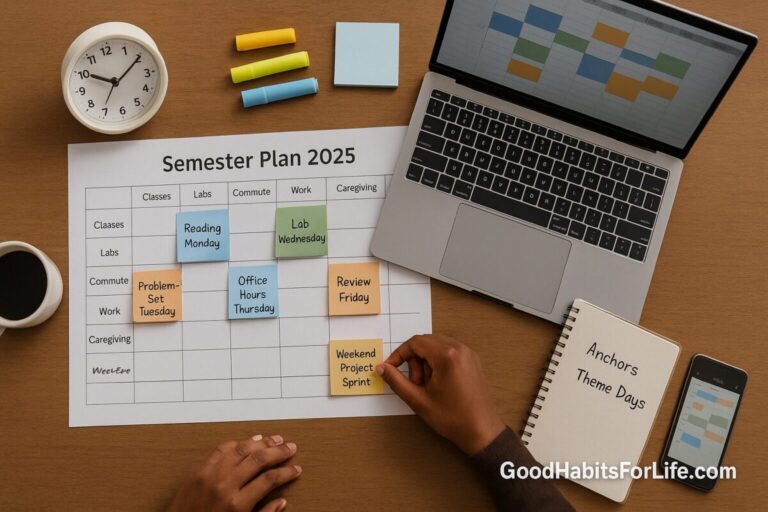 Time Blocking a Semester: Theme Days & Anchors: AI workflows (2025 ...